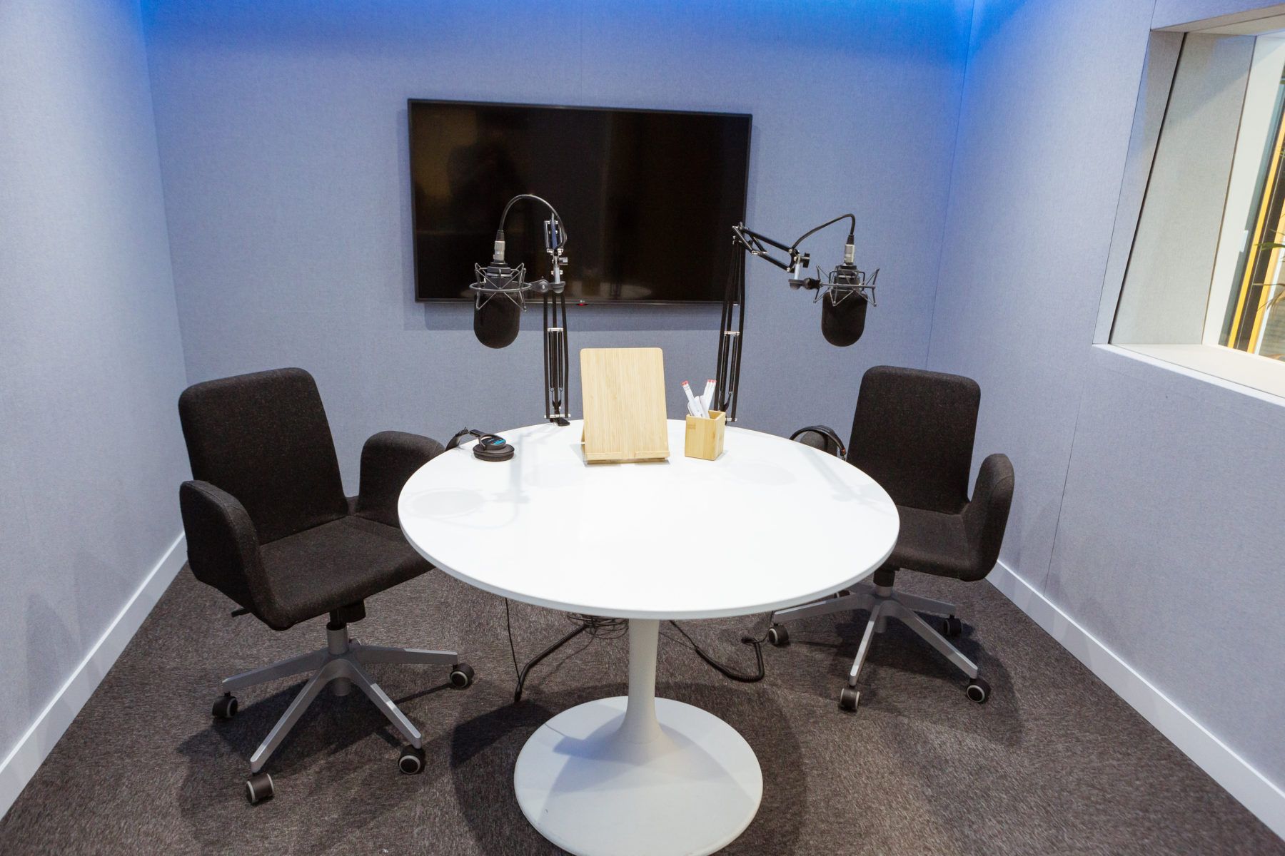 Audio Always Adds Visualisation To Podcast Studio - Media City UK