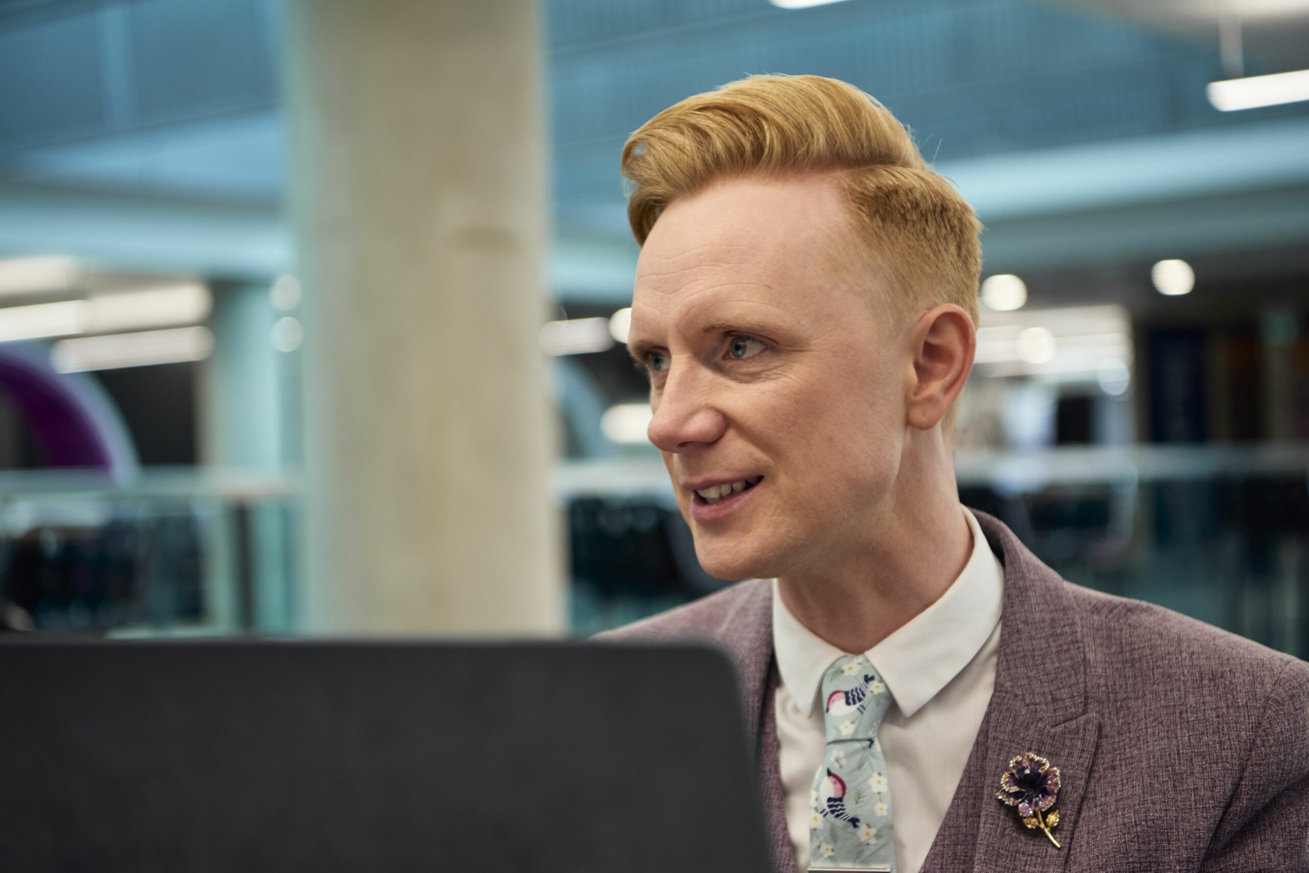 Owain Wyn Evans - TV presenter - Media City UK