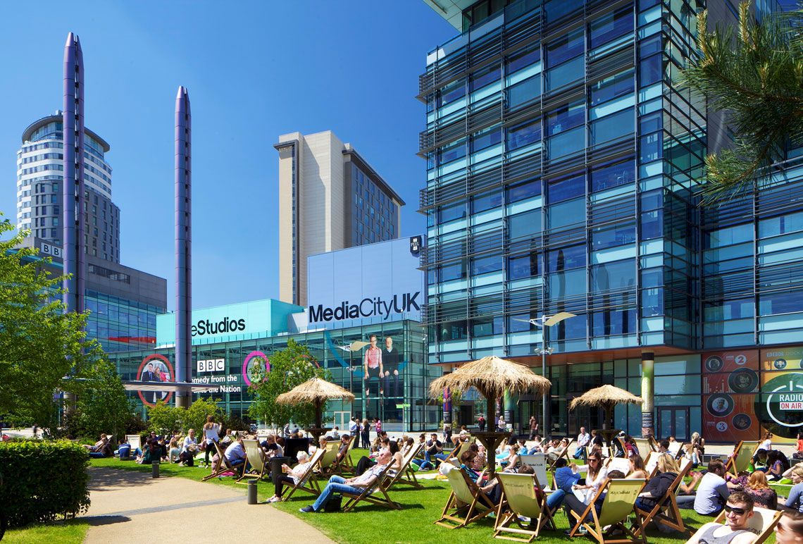 MediaCityUK is a happy place to play this Summer - Media City UK