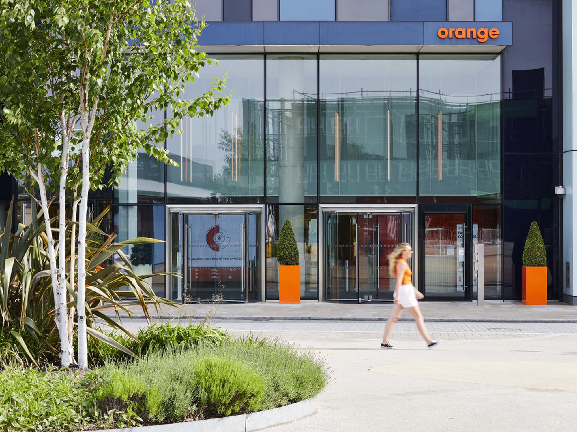 Orange — Office Space in Salford Quays, Manchester — MediaCity