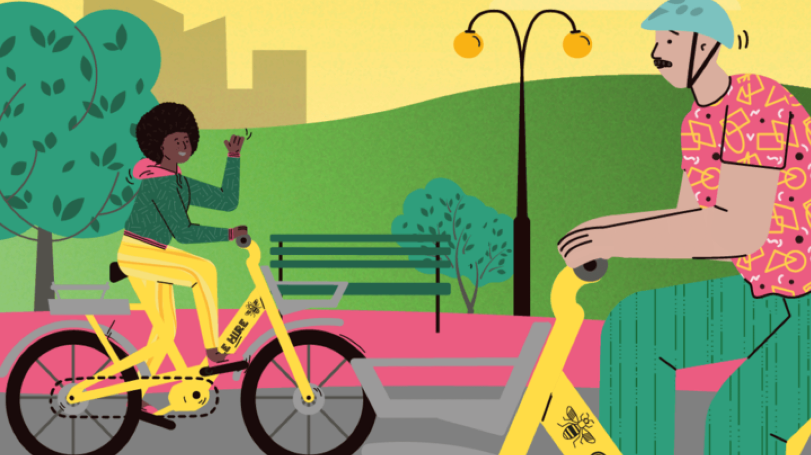 Bee Network Cycle hire scheme - Now at MediaCity! - Media City UK