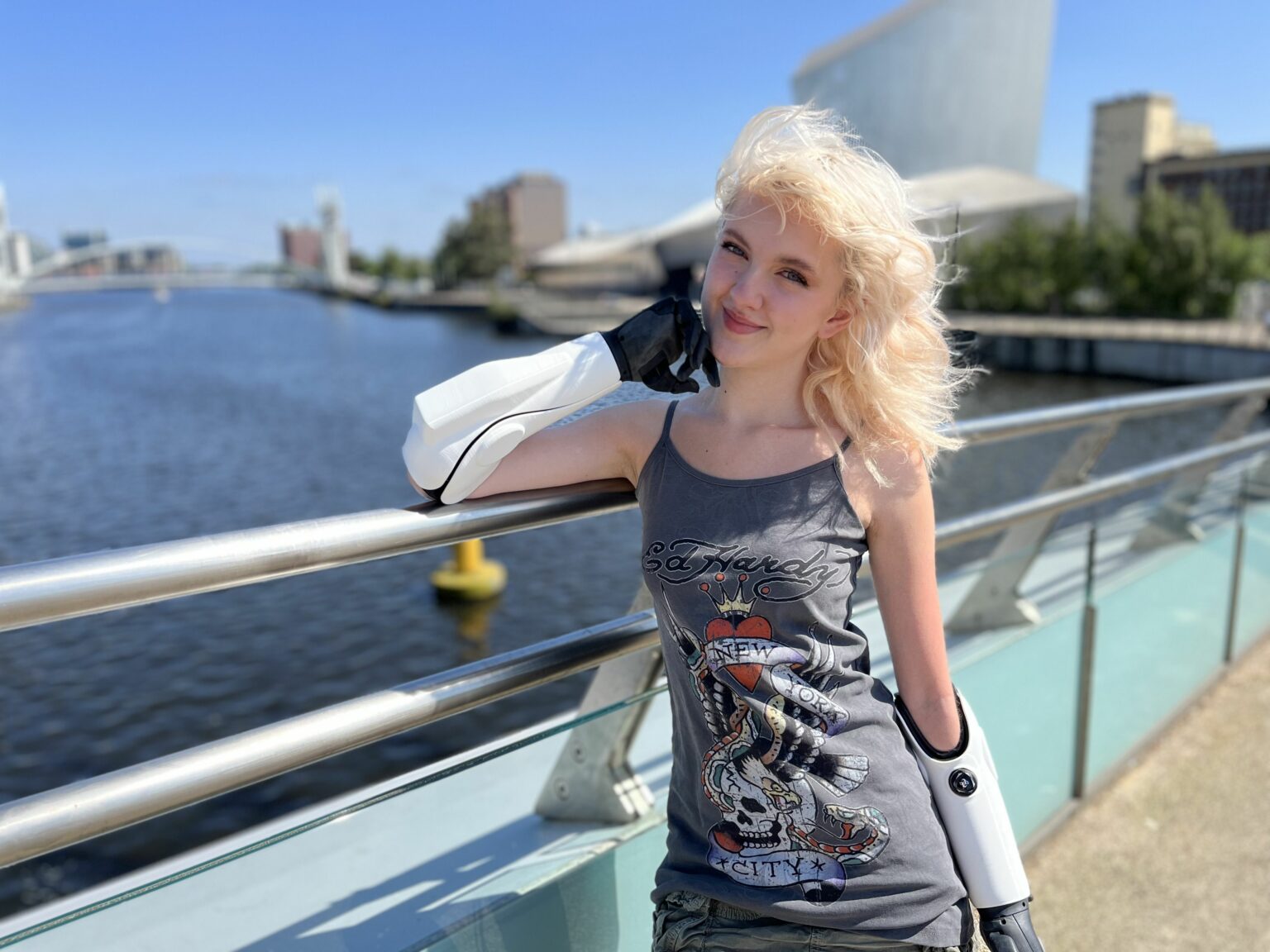 Tilly Lockey - Singer and Radio Presenter - Media City UK