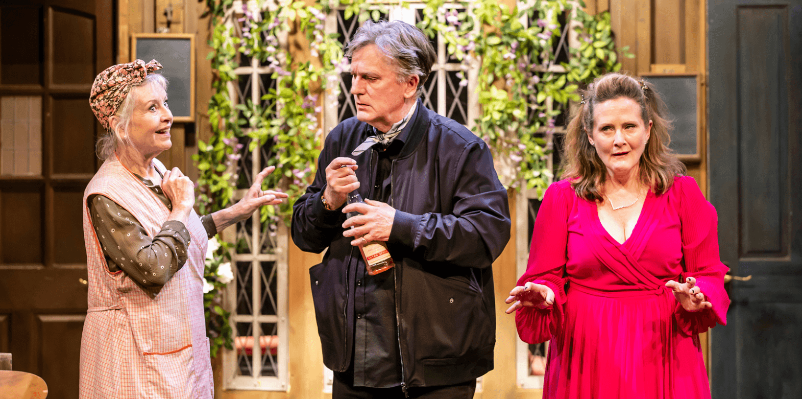 Michael Frayn's riotous 'Noises Off' starring Liza Goddard, Matthew ...